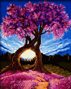 Paint by Numbers Kit Wishing Tree | Just Paint by Number