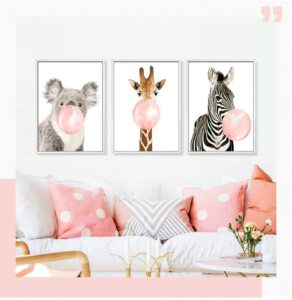 Zebra Paint by Numbers Kit | Just Paint by Number